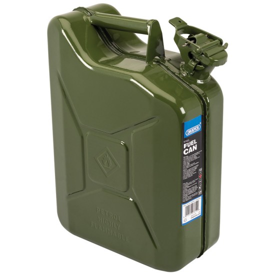 Draper SFC10L/C Steel Fuel Can 10 Litre | C&W Berry