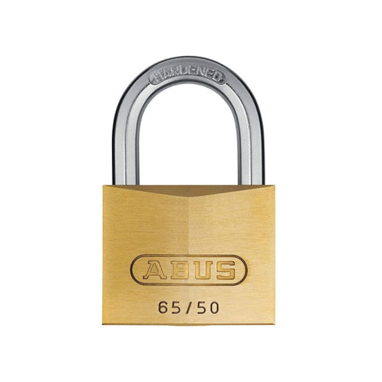 Abus 65/50KA Keyed Alike Brass Padlocks | C&W Berry