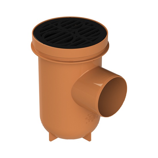 Polypipe UG425 110mm Plain Bottle Gully | C&W Berry