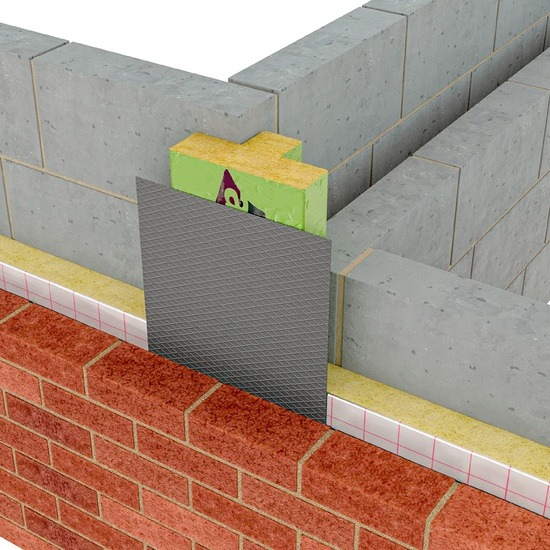 ARC TBM100/150 T-Barrier 100mm Party Wall Cavity - 1200 x 250/155 x 110 ...