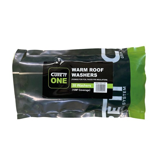 Cure-It ONE Warm Roof Washers - Pack of 30 | C&W Berry