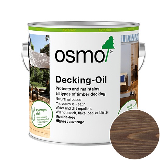 Osmo 021 Bog Oak Decking Oil | C&W Berry