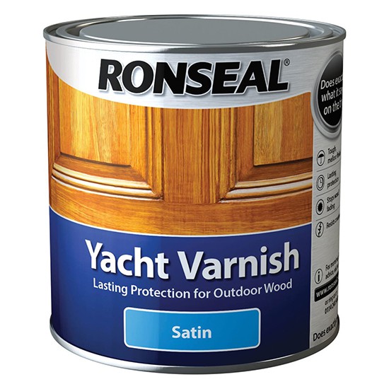 Ronseal Satin Exterior Yacht Varnish | C&W Berry