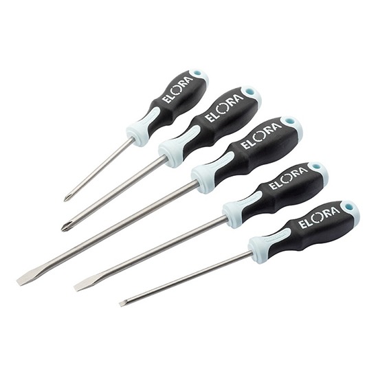 Elora 49129 Engineers Screwdriver Set (5 Piece) | C&W Berry