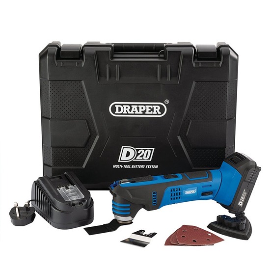 Draper 00595 9 Piece Oscillating Multi-Tool Kit | C&W Berry