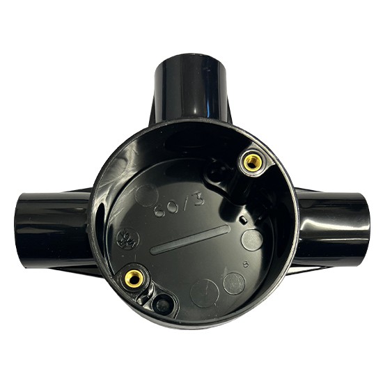 Falcon 3 Way Black PVC Tee Box | C&W Berry
