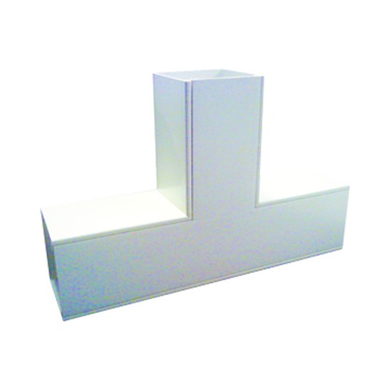 Falcon FFT PVC White Trunking Flat Tee | C&W Berry