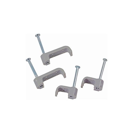 Deta Electrical Single T&E Grey Clips - Box of 100 | C&W Berry