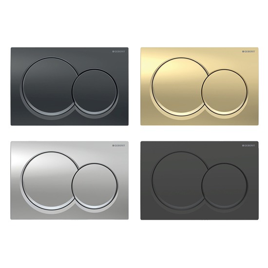 Geberit Alpha01 Dual Round Flush Plate | C&W Berry