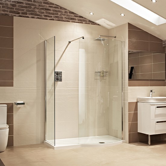 Roman Colossus Wetroom Panel & Side Panel | C&W Berry