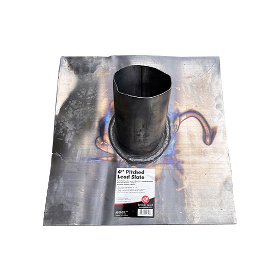 Lead Slate Weathering Soil Pipe - 18 x 18 x 4" | C&W Berry
