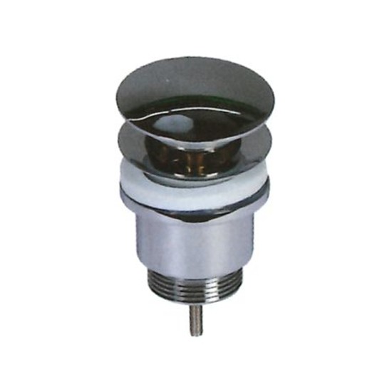 Universal 1.1/4" Basin Waste c/w Mushroom Spring Plug | C&W Berry