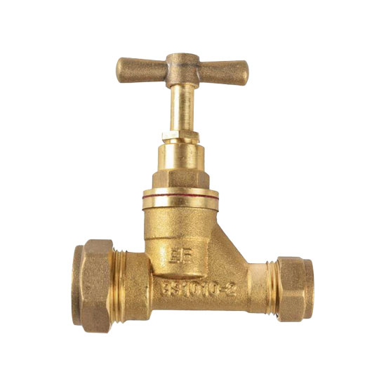 22 x 15mm Brass Stop Tap | C&W Berry