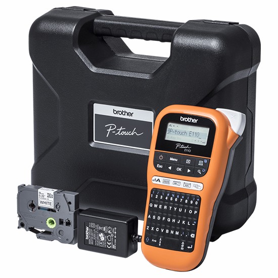 Brother PT-E110VP Hand Held Electrician Label Printer | C&W Berry