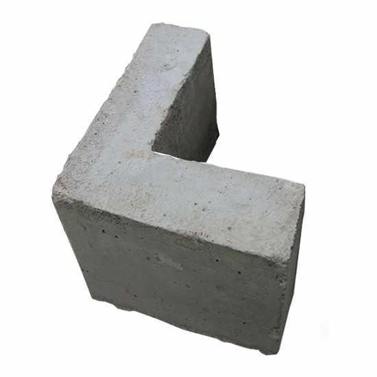 Concrete Padstone L Shape 536 X 300 X 215 X 100mm C W Berry concrete-padstone-l-shape-536-x-300-x-215-x-100mm-c-w-berry