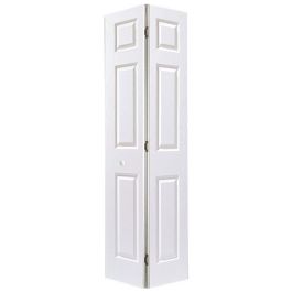 Premdor 6 Panel White Bi-Fold Door | C&W Berry