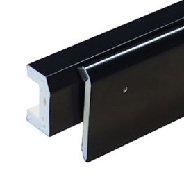 Sure Edge uPVC Black Drip Trim with Batten | C&W Berry