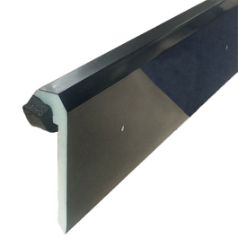 Sure Edge 2.5m uPVC Kerb Black Trim | C&W Berry