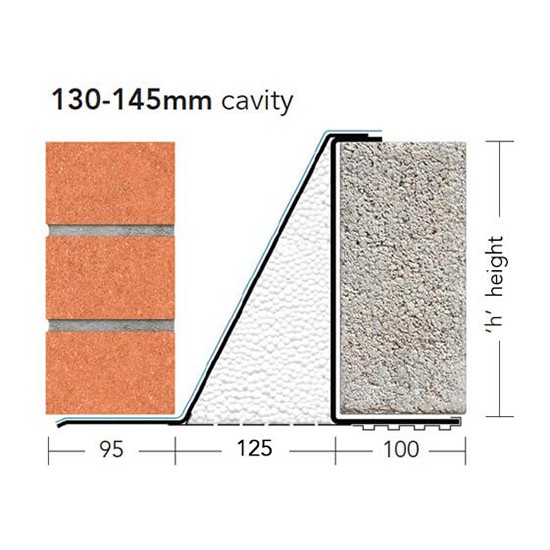 Keystone Lintel - XCFS/K-130 | C&W Berry