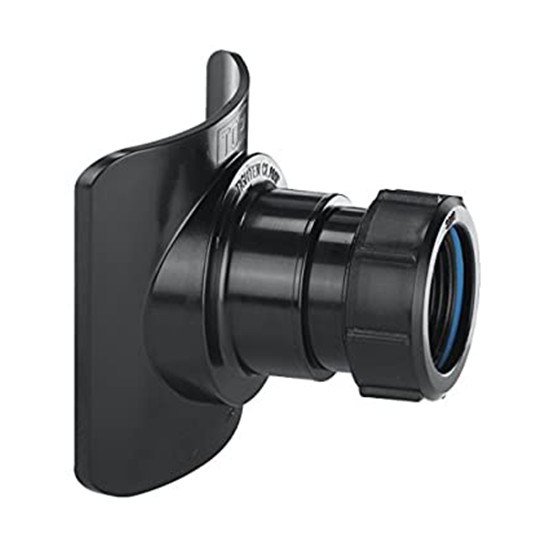 McAlpine Mechanical Boss Black Connector | 110 x 32mm