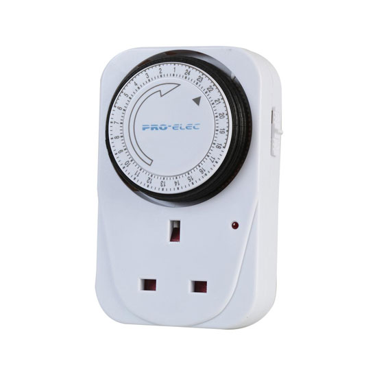 Pro-Elec PEL00409 24 Hour Plug in Timer | C&W Berry