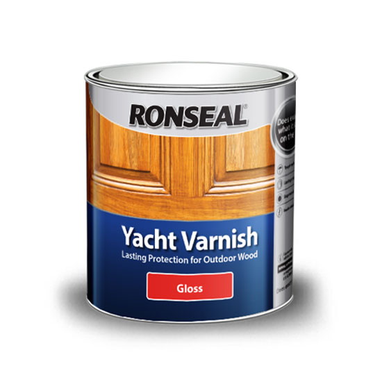 Ronseal Exterior Yacht Varnish - Gloss | C&W Berry