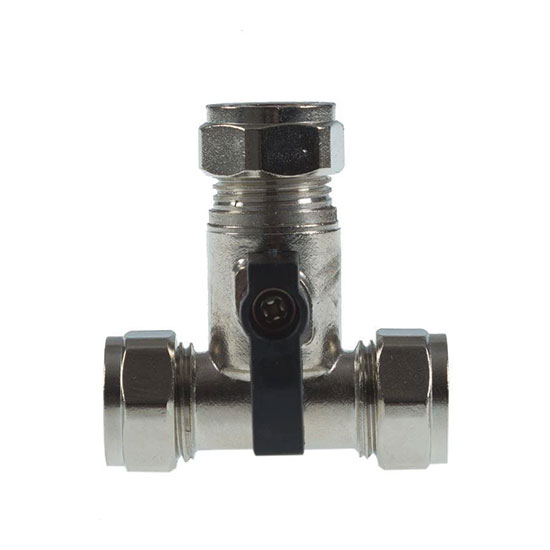 Tee Isolating Valve 15mm | C&W Berry
