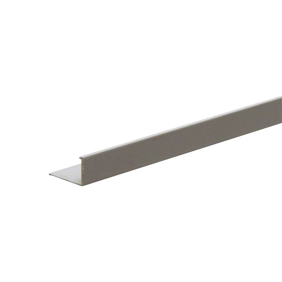 Tilerite Smooth Grey L Shape Tile Edge 2440mm | C&W Berry