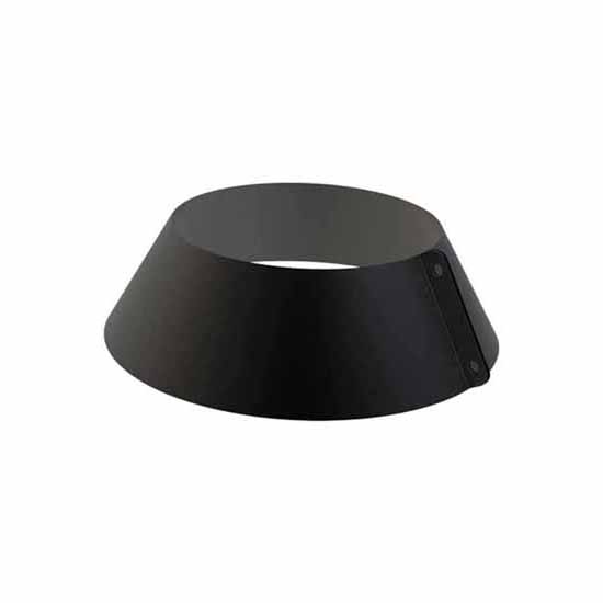 TWPro Black Flue Storm Collar - 125mm | C&W Berry