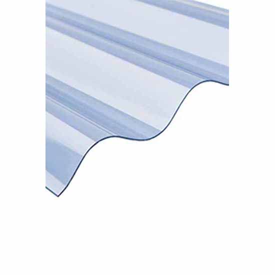 Vistalux 3" Profile HD Clr PVC Corrug Roof Sheet | C&W Berry