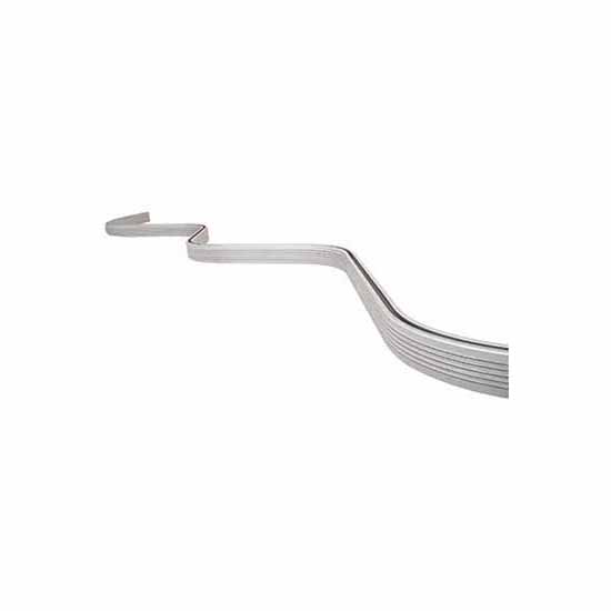 Gelson Bendy Shower Rail Silver | C&W Berry