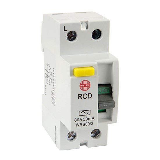 Wylex 30mA 80A 2 Pole RCD Trip | C&W Berry